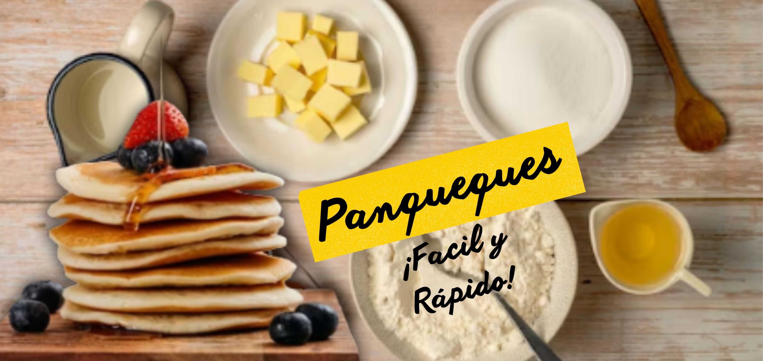 ¿Cómo hacer panqueques? Facil y Rápido | Paso a Paso